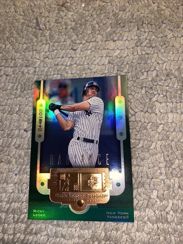 Ricky Ledee #110 Upper Deck SPx Radiance 044/100 1999 finite Cb1 | eBay