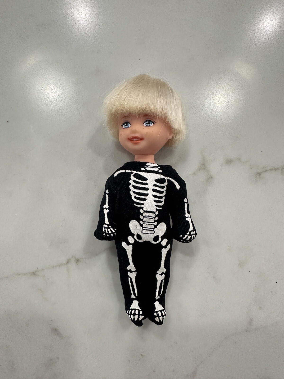 MATTEL Barbie KELLY TOMMY DOLL SKELETON HALLOWEEN COSTUME | eBay