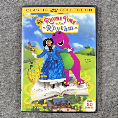 Barneys Rhyme Time Rhythm DVD Featuring Mother Goose, BJ & Baby Bop | eBay