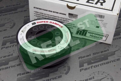 ATI Street Super Damper Crank Pulley K20A K20Z K24 Acura RSX Civic Si ...