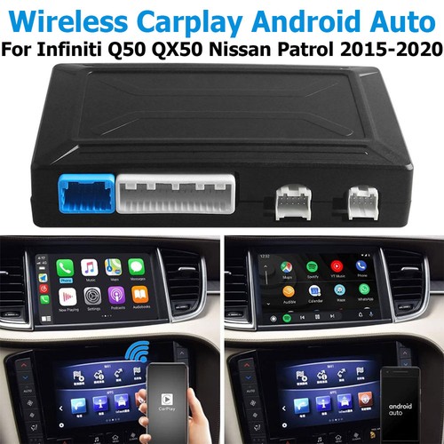 Wireless Carplay Android Auto Module For Infiniti Q50 QX50 2015-2020 8 ...