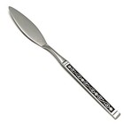 Oneida MIDNIGHT Stainless S.S.S. Black Accent Floral Silverware ...