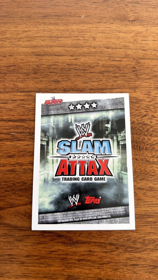 Topps WWE Slam Attax Evolution Limited Edition Finishing Move Holo Cody ...