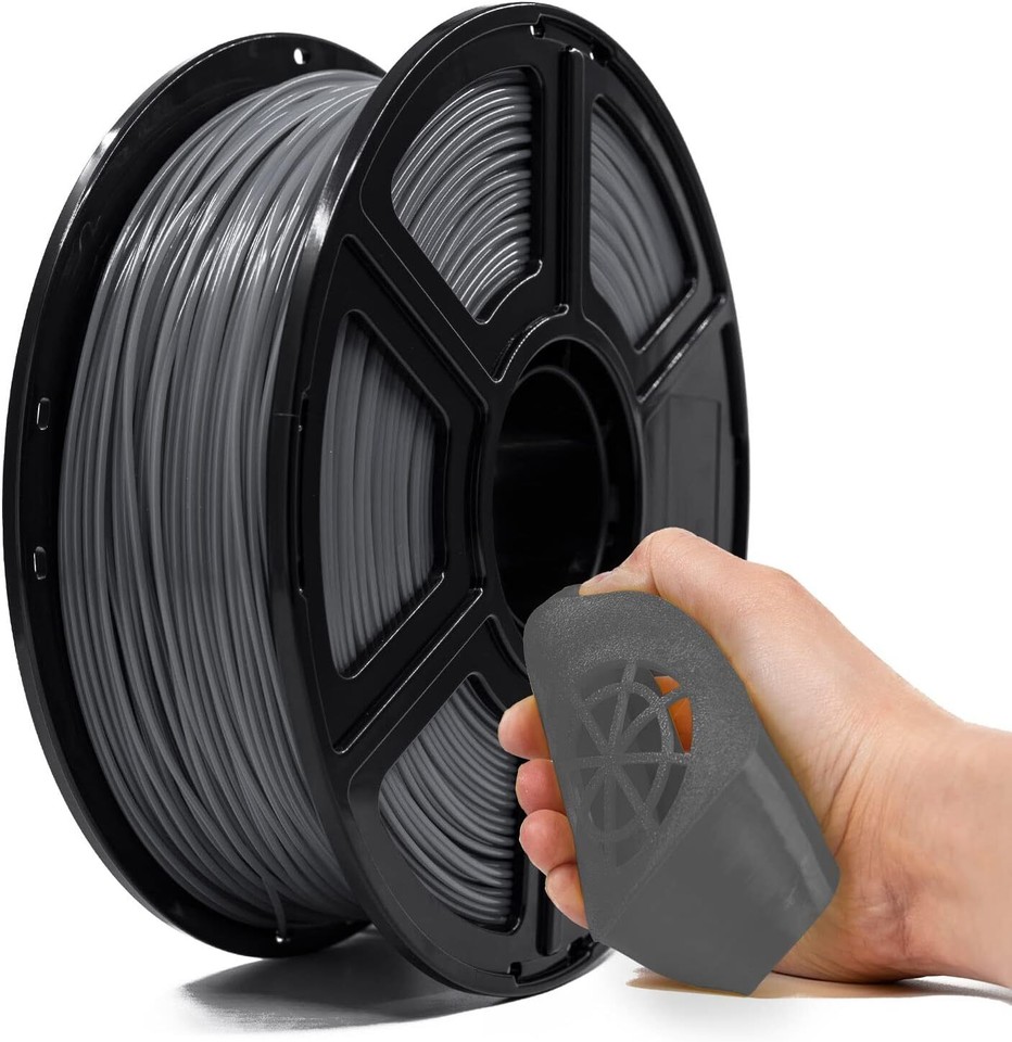 FLASHFORGE Flexible PLA Filament 1.75 mm 1KG 3D Printer Filament Longer ...