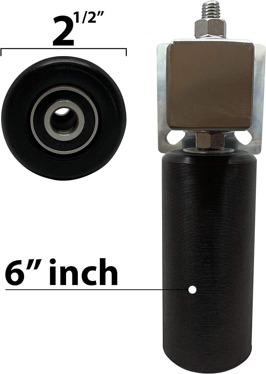 Slide Gate Guide Rollers Bolted Bracket Mount for Sliding Rolling Gate ...