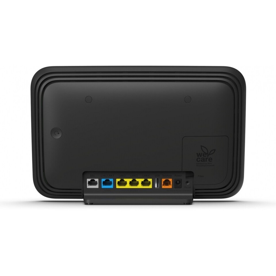 Telekom Speedport Smart 4 Plus WLAN Router schwarz OLED-Display ...