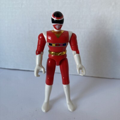 1997 Red Turbo Power Ranger 5.5" Action Figure Power Rangers Bandai ...
