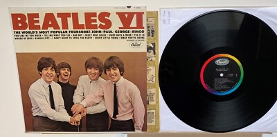 THE BEATLES VI - CAPITOL RECORDS # T-2358 MONO 1965 WEST COAST VG ...
