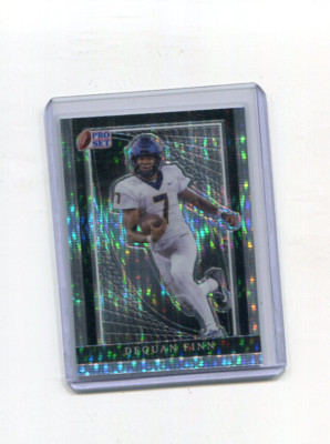 2024 Leaf Pro Set Metal Football Silver Pulsar Dequan Finn Rookie 4/6 ...