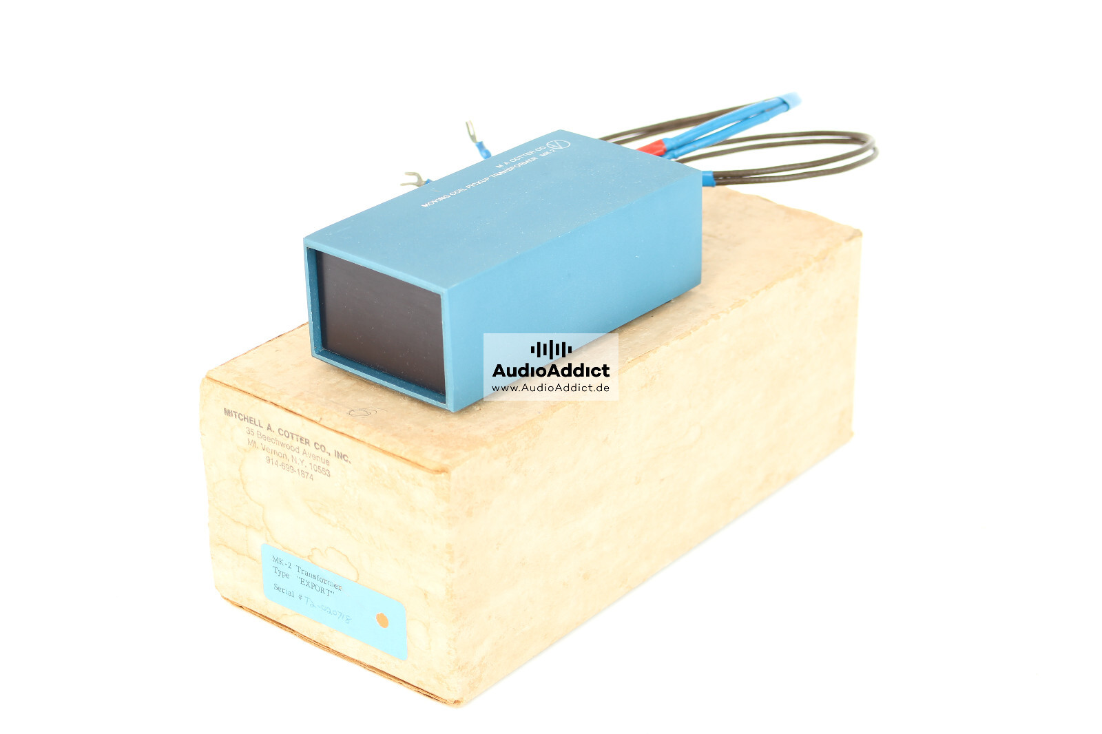 M A COTTER - High-End Moving Coil MC Pickup Transformer MK 2 II ...