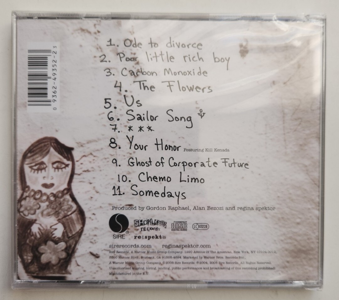 Regina Spektor - Soviet Kitsch - CD 2005 NEW & SEALED | eBay UK