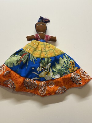 Topsy Turvy Rima Caribbean Doll Hand Made 12” Tall | eBay