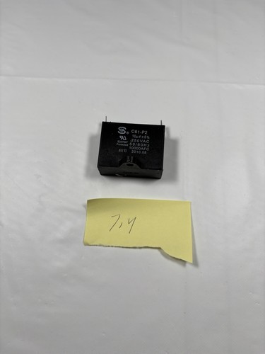 WD21X770 GE Dishwasher Motor Start Capacitor C61-P2# 10UF X2 | eBay