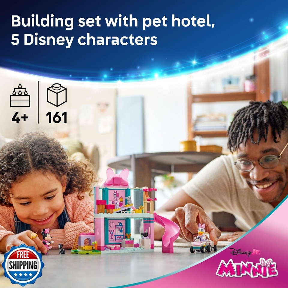 LEGO Disney Minnie’s Pet Hotel Toddler Toy - Minnie Mouse Building Set ...