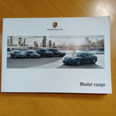 Porsche Model Range Catalog, Car Brochure, Automotive Literature | eBay