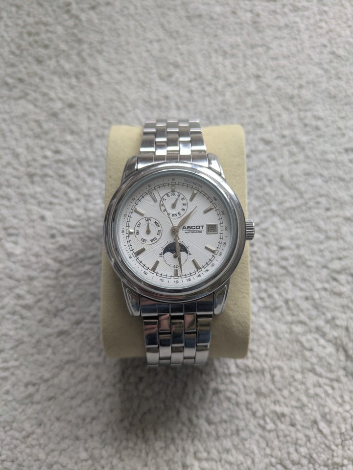Ascot 05/2005 Moonphase Automatic Mens Watch | eBay UK