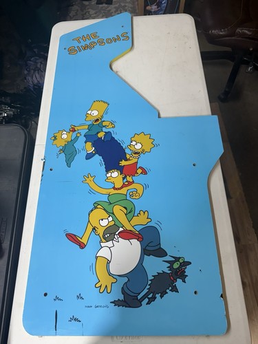 Arcade 1up The Simpsons Side Panel D Only | eBay