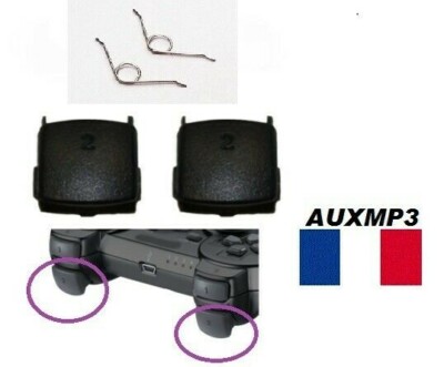 L2 R2 + 2 RESSORT gachette bouton manette PS3 réparation manette PS3 | eBay