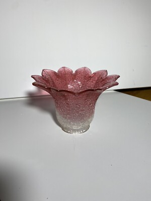 VINTAGE FLOWER LIGHT SCONCE BULB COVERS RARE UNIQUE | eBay