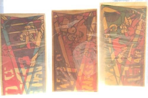1983 Cap'n Crunch *^*FULL SET PENNANT STICKERS*** cereal box premium ...