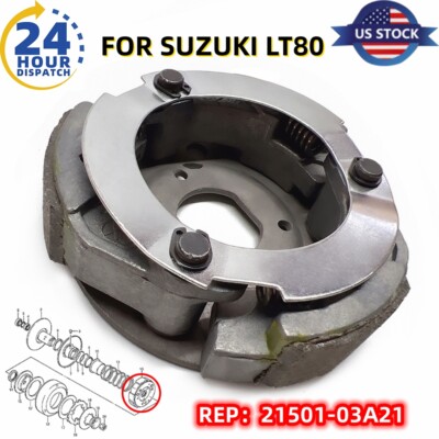 FOR SUZUKI LT80 LT 80 QUAD OEM REAR DRIVEN CLUTCH HUB REP #21501-03A21 ...