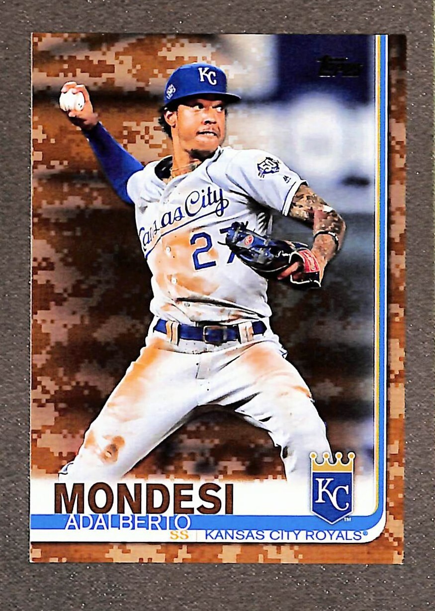 2019 Topps Series 1 #22 Adalberto Mondesi Camo /25 | eBay