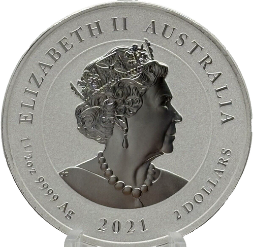 2021 $2 Australia Spotted Eagle Ray 1.5oz .9999 Silver BU #11372 | eBay