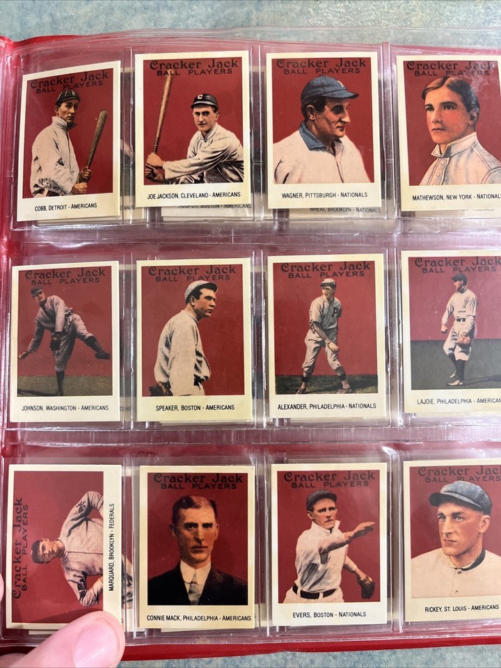 Vintage Cracker Jack Baseball Cards | eBay