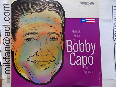 BOBBY CAPO Grandes Exitos de con Orquesta TROPICAL LP | eBay