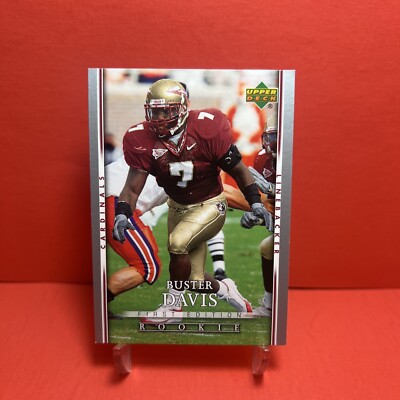 2007 Upper Deck First Edition Buster Davis #149 Rookie RC EX | eBay