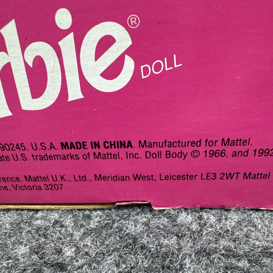 Ruby Romance Barbie Doll Service Merchandise Limited Edition 1995 ...