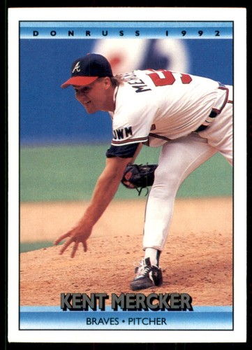 1992 Donruss Kent Mercker Atlanta Braves #116 TW15090 | eBay