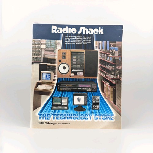 1989 Radio Shack Catalog Tandy 5000 4000 1000 TL 4D CoCo 3 Stereos ...