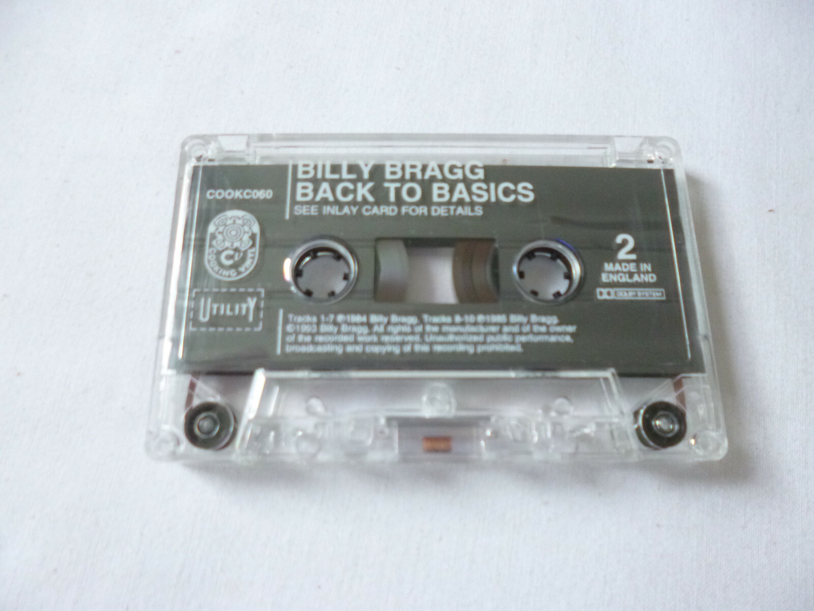 BILLY BRAGG ~ BACK TO BASICS ~ 1987 UK FOLK / ALT' ROCK 'BEST OF' CASSETTE TAPE | eBay UK