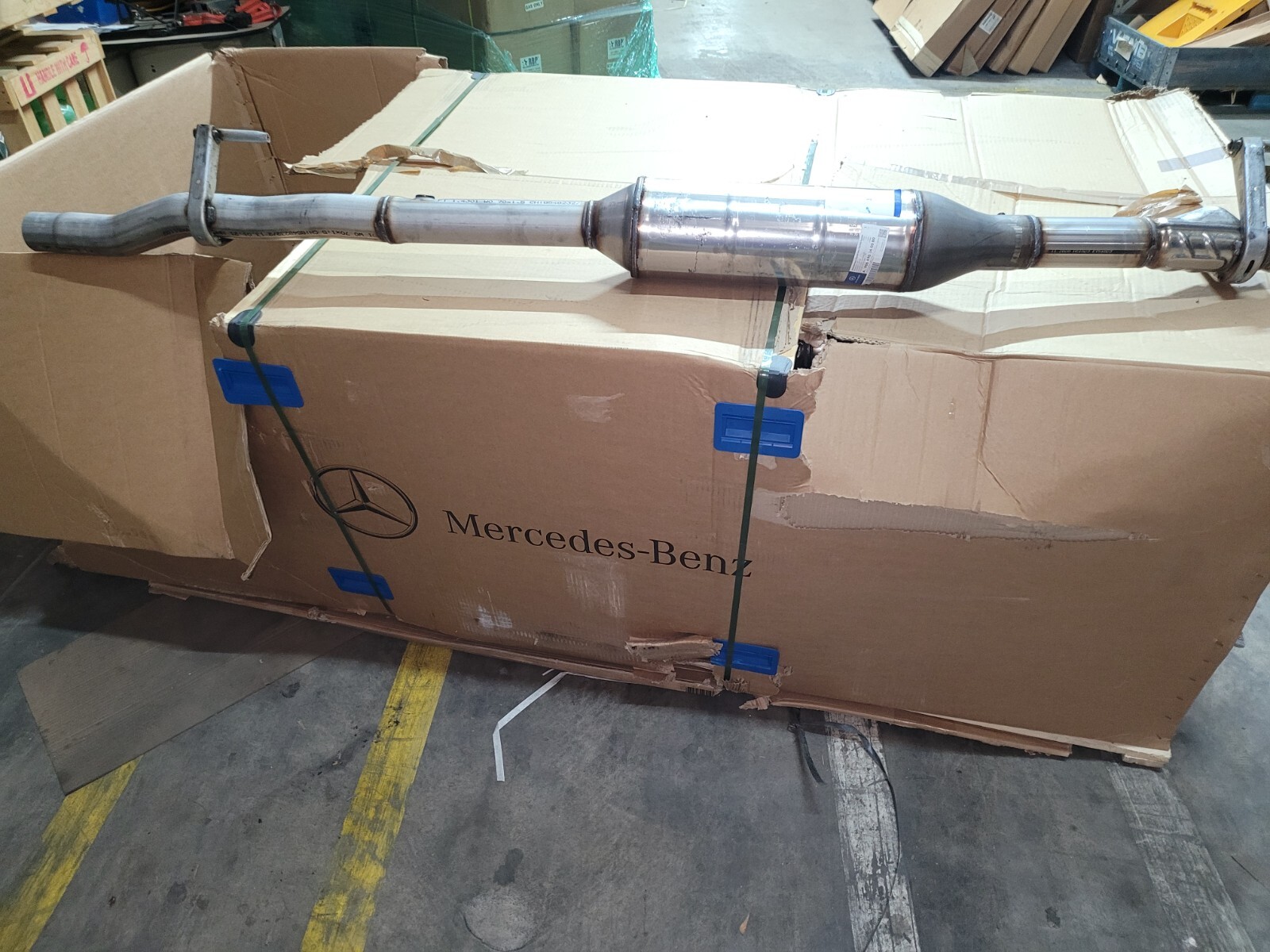 Mercedes-Benz Sprinter 2500 3500 Exhaust System 906490360080 3.0l ...