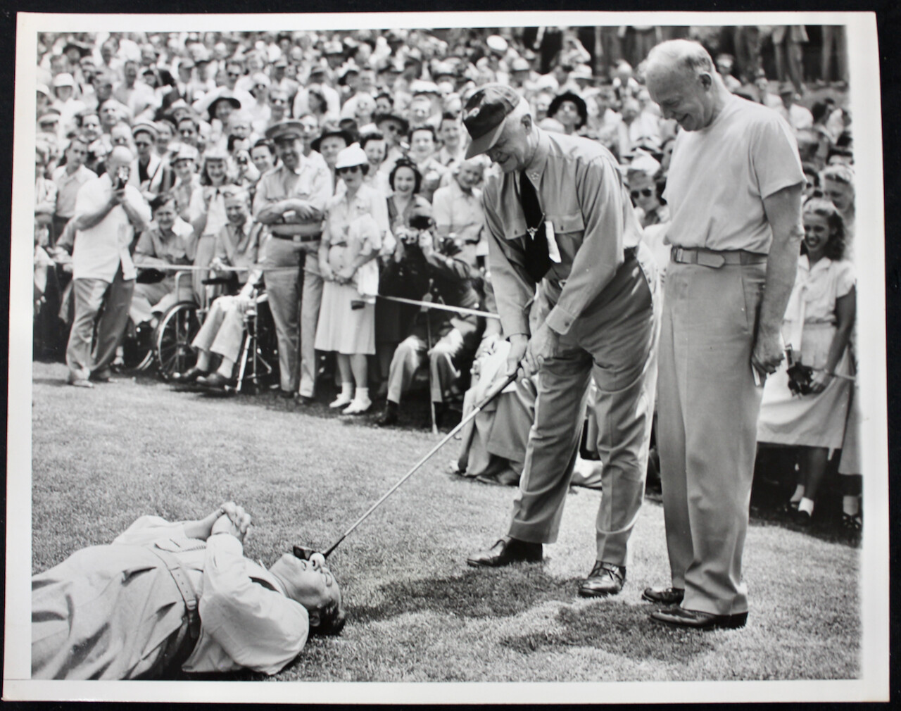 Original May 17, 1947 AP Wirephoto Chester Nimitz/Dwight Eisenhower ...