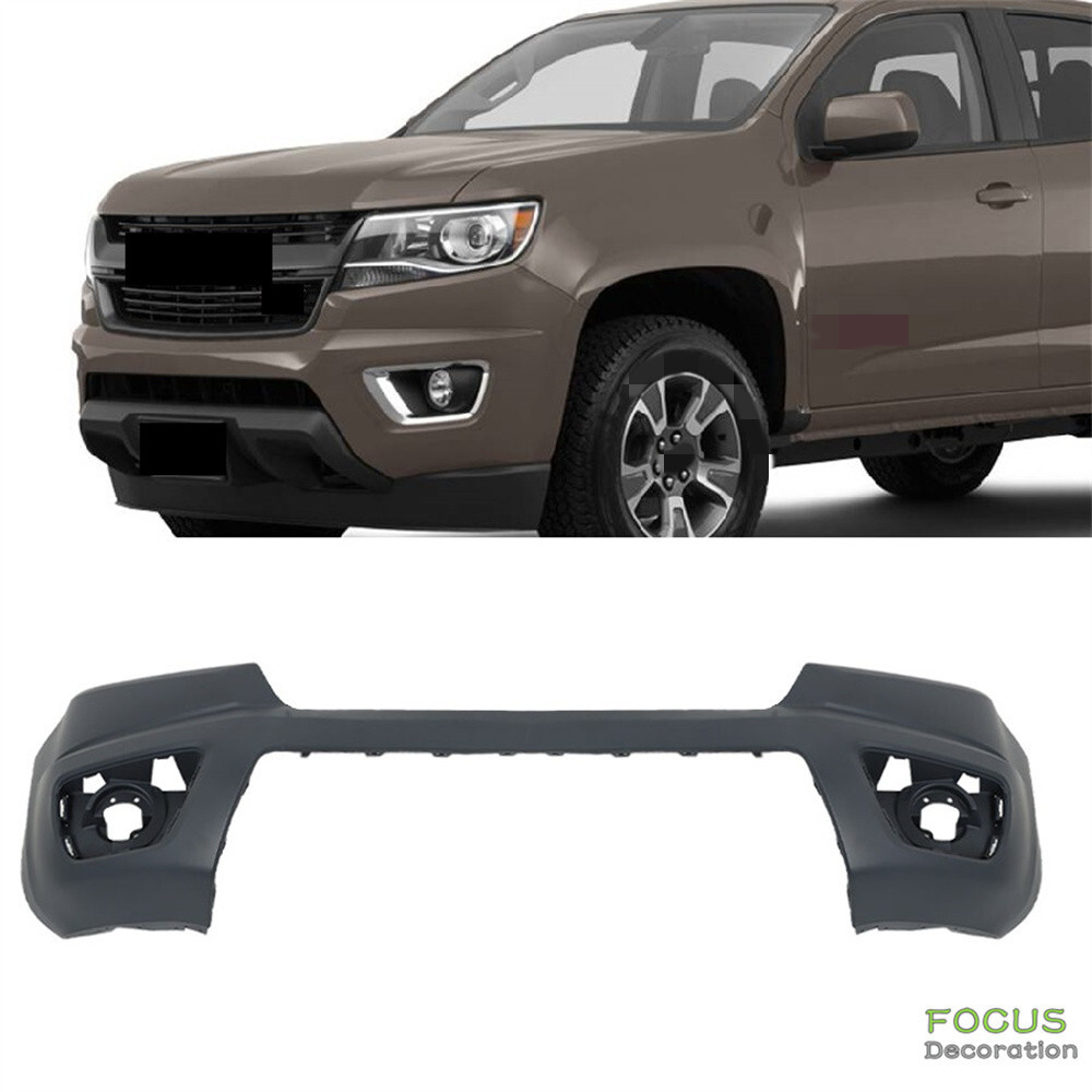 For 2015 16-2020 Chevrolet Colorado Primed Front Bumper Cover Replace ...