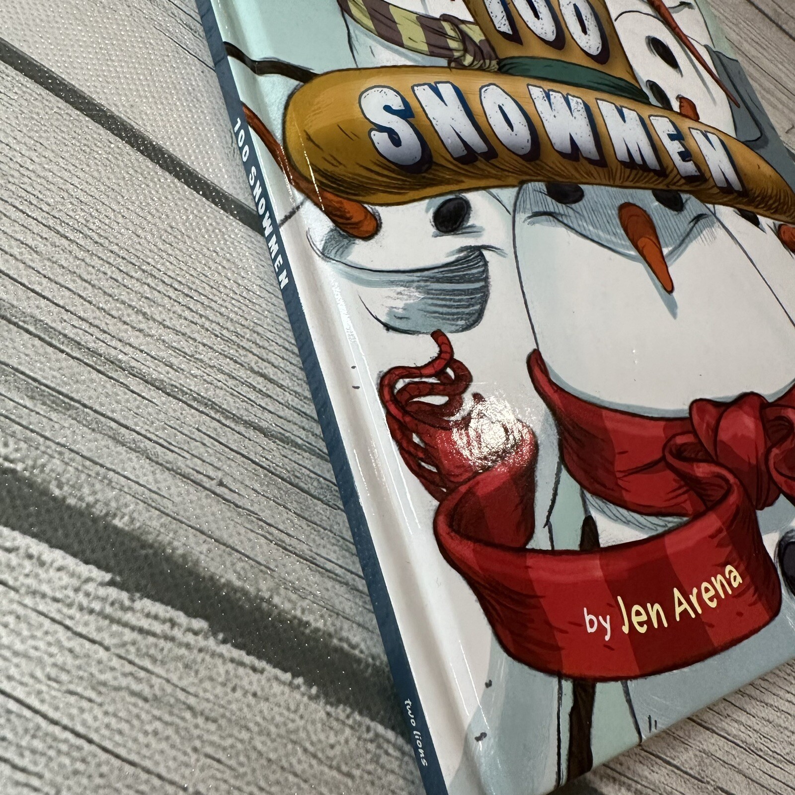 100 Snowmen Hardcover Jen Arena One Hundred 9781477847039 First Edition ...