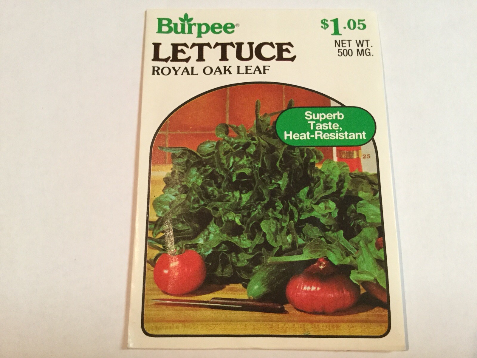 Vintage Burpee Seed Packets