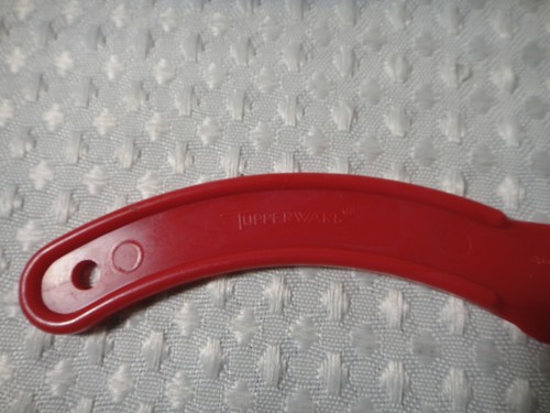 Tupperware Sli Saw All #46 Red Plastic Knife Slicer Cheese Vegi Olive ...