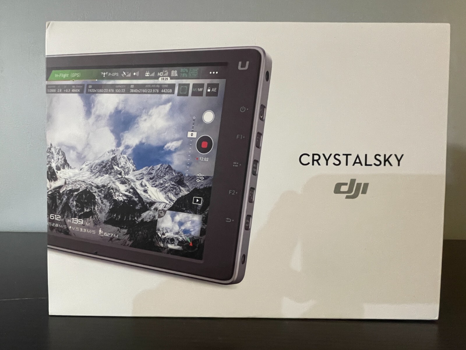 DJI CrystalSky 7.85" ULTRA BRIGHT Monitor, 2 Batteries, DJI Mounting Bracket | eBay