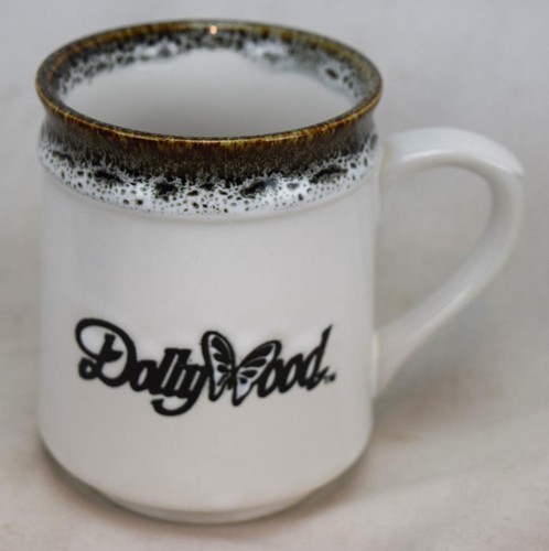 Vintage Dollywood Coffee Cup Mug Dolly Parton Butterfly Logo MINT | eBay