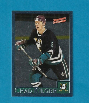1995-96 Bowman Hockey ALL-FOIL parallel #137 Chad Kilger ANAHEIM DUCKS ...