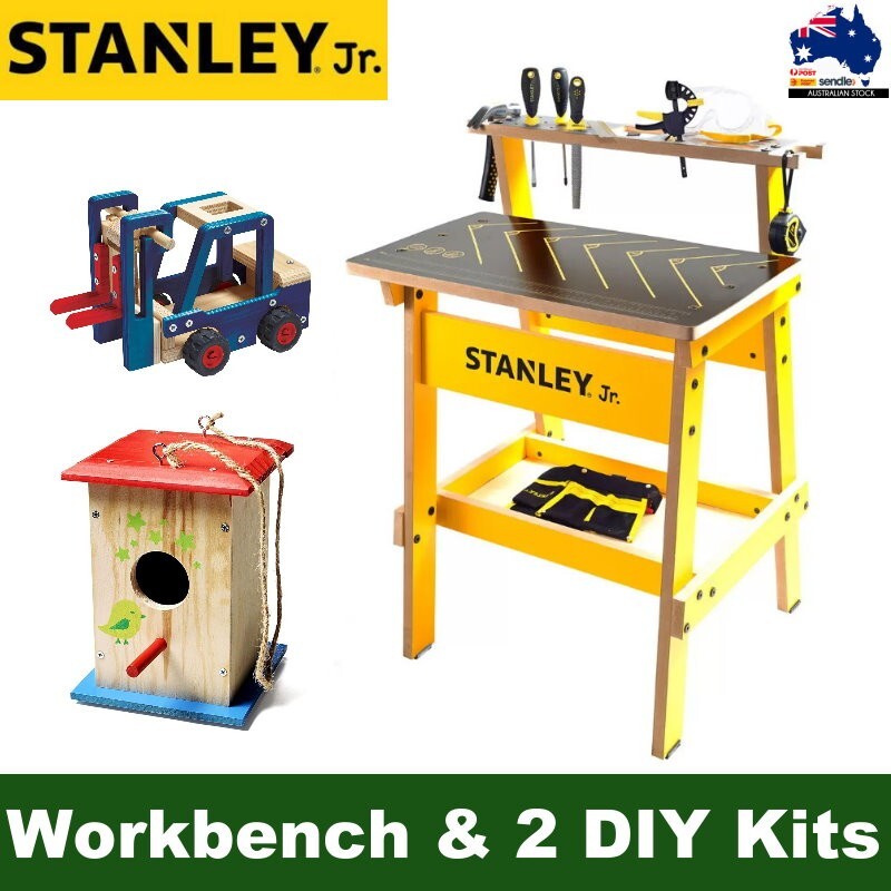 Diy Kids Tool Bench Kids 69 Piece Toy Tool Kit Play Set Portable