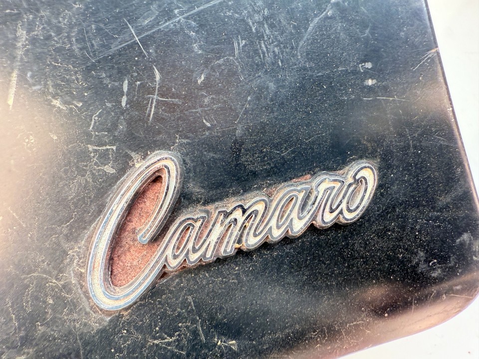 OEM 1967 - 1968 Chevrolet Camaro Firebird Glove Box Door & Emblem 67 68 ...