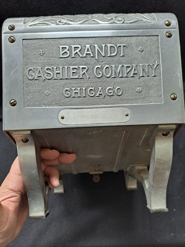 Vintage Brandt Automatic Cashier Coin Change Machine SN 10362 | eBay