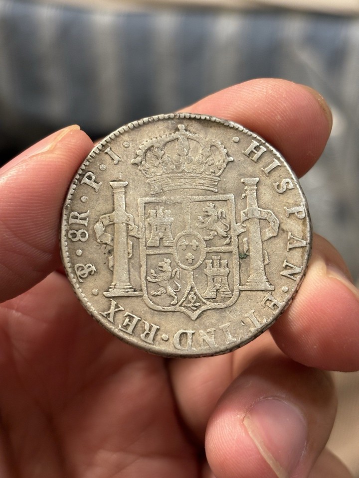 1808 Bolivia 8 Reales Silver Coin Carlos IIII | eBay