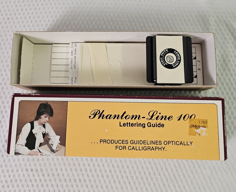 VTG Phantom Line 100 Lettering Guide Produces Guideline Optically ...