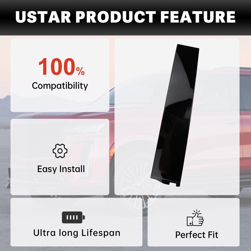 926-244 Door Applique Window Trim fits Escalade Yukon Suburban 20963321 ...