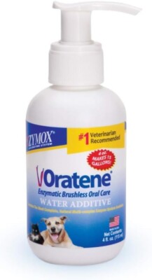 Pet King Brands Zymox Oratene Brushless Oral Care Water Additive, 4oz ...